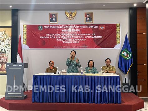Peningkatan Kapasitas Kader Pos Pelayanan Terpadu POSYANDU Kabupaten