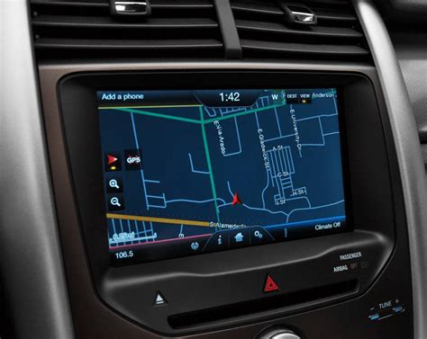 2011 2015 ford edge gps navigation upgrade for sync 2