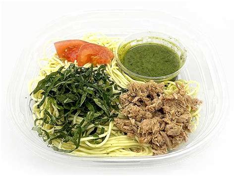 【セブン イレブン】静岡県限定！ランチに食べたい新商品2つ「大葉とツナの冷製ジェノベーゼパスタ」ともう一品 2024年5月21日から順次販売