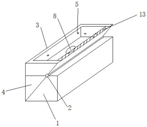 一种生产氟化氢铵用物释槽的制作方法