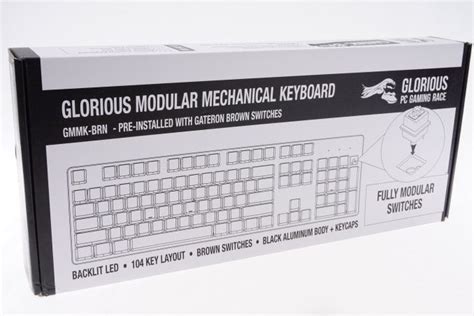 The Glorious PC Gaming Race GMMK BRN Modular Mechanical Keyboard Review