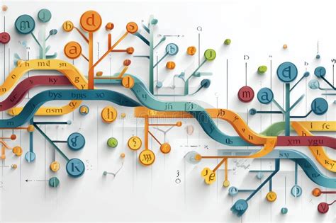 Flowing Characters And Logic Chains Represent Ai Language Processing In