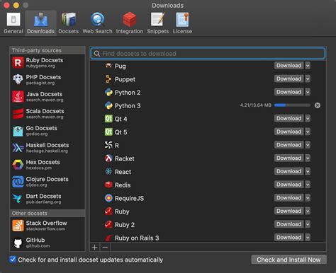 Dash For Mac 732 免费下载 Mac编程开发者必备的api文档查阅工具 Mac996