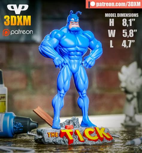 The Tick 3d Print Model
