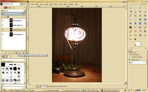 Exposure Blending Gimp