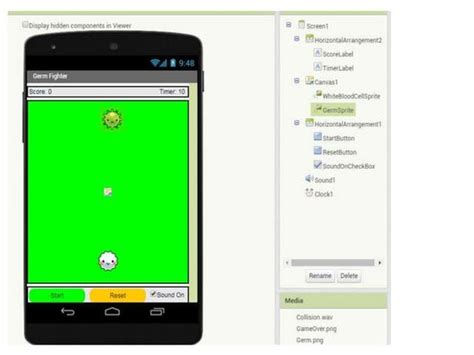spinner game mit app inventor ppt