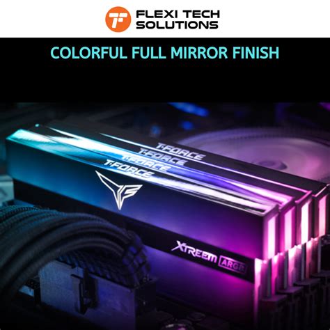 T Force Xtreem Argb 16gb X2 8gb X2 3600mhz Ddr4 Black And White 329j390