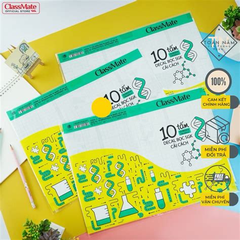 Classmate Reform Textbook Cover Decal Clear Plastic Waterproof Dc314 190x265mm Shopee