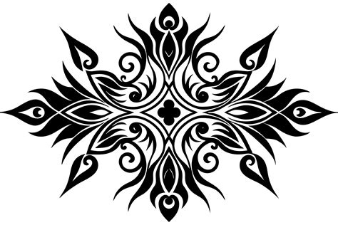 Symmetrical Vector Illustration Graphic By Skshagor Barmon · Creative Fabrica