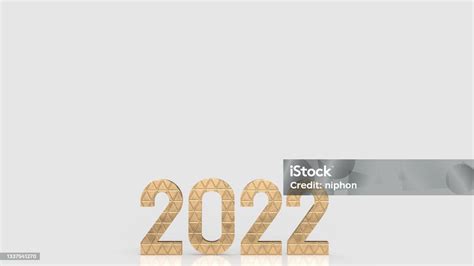 새해 또는 비즈니스 컨셉 3d 렌더링을 위한 흰색 배경에 2022 금 번호 12월에 대한 스톡 사진 및 기타 이미지 12월