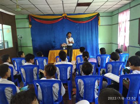 လယ်ဝေးမြို့နယ်ရုံး လူထုအခြေပြုဗဟိုဌာနတွင် ကျောင်းသား၊ ကျောင်းသူလေးများ ဖတ်မှတ်စွမ်းရည်နှင့် ဉာဏ