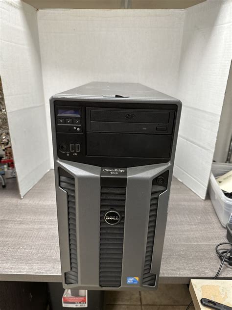 Dell Poweredge T710 2 66ghz Single Xeon Processor 16gb Ram No Drives