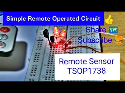 Electronics By Manmohan Pal Remote Sensor Using Tsop