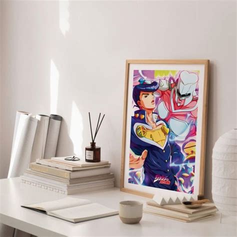Josuke Higashikata Crazy Diamond 108664 Αφίσες And Poster Jojos