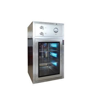 Laminar Flow GMP Clean Room Sterilization Gmp Pass Box Dustfreecleanroom