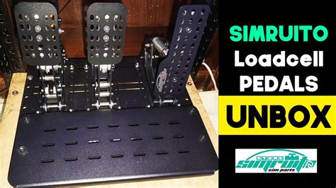 Simruito Load Cell Pedals Unboxing Simracing Youtube