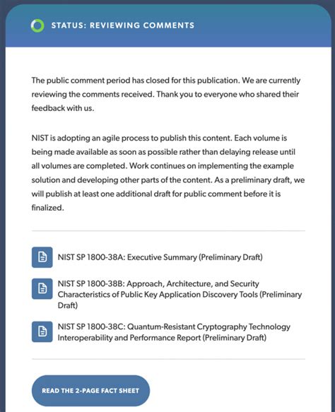 Nist Qanda Getting Ready For The Post Quantum Cryptography Threat You