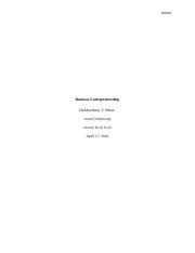 Damarchitzywhite Assignment Week2 Docx White1 Business