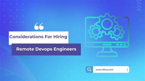 Ppt Considerations For Hiring Remote Devops Engineers Powerpoint