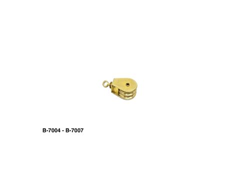 Blocks Double Sheave Working Float A Boat