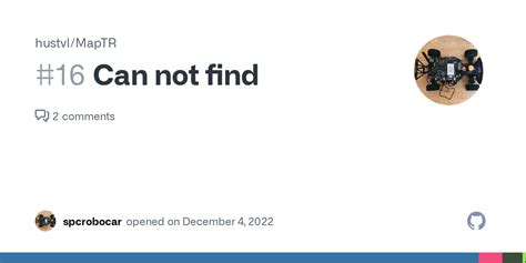 Can Not Find Issue Hustvl Maptr Github