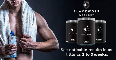 Blackwolf The Best Workout Body Building Supplement