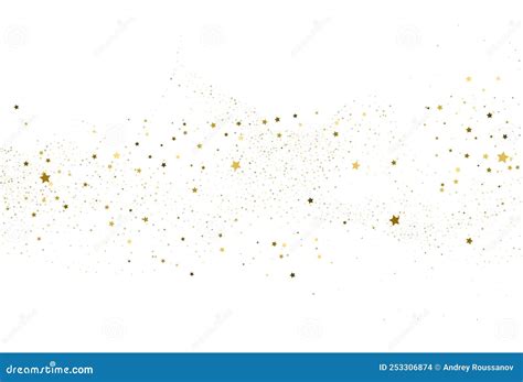 Light Gold Glitter Confetti Texture Stock Vector Illustration Of
