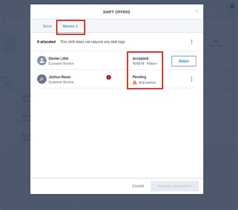 Create And Manage Shift Offers Skedulo Documentation