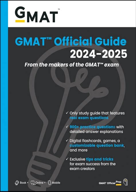 Read Ebook PDF GMAT Official Guide 2024 2025 Book Online Question