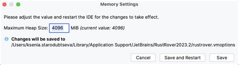 performance tuning tips rustrover documentation