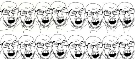 Soy Crowd Soy Boy Face Soyjak Know Your Meme EroFound