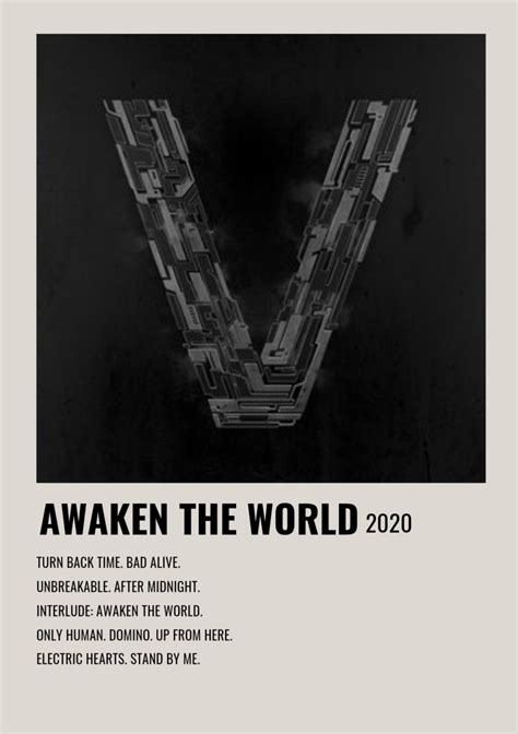 Awaken The World Wayv Polaroid Album Cover In 2022 Pop Posters