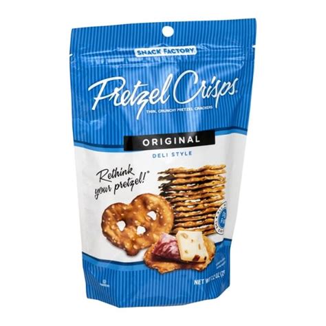 Snack Factory Pretzel Crisps Original Deli Style Hy Vee Aisles Online