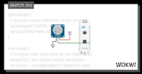 Wokwi Online ESP32 STM32 Arduino Simulator
