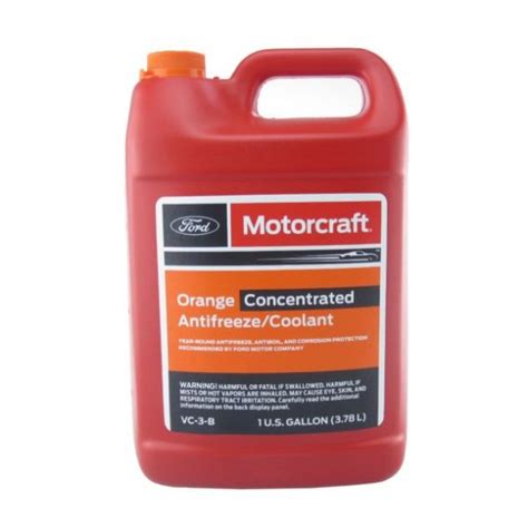 Motorcraft Orange Concentrated Antifreeze