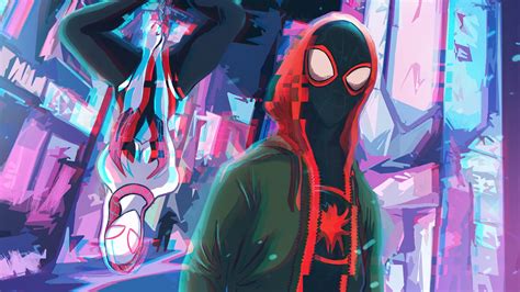 Spider Verse 4k Wallpaper Spider Verse 4k Into Man Wallpapers Hd