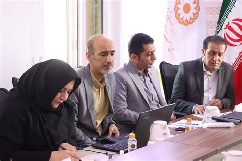 سازمان بهزیستی گزارش تصویری نشست سرپرست بهزیستی استان بوشهر با
