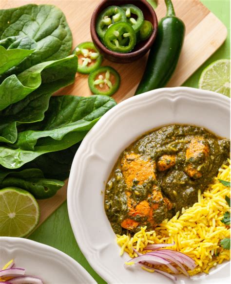 Spinach Chicken Tikka Deep Indian Kitchen