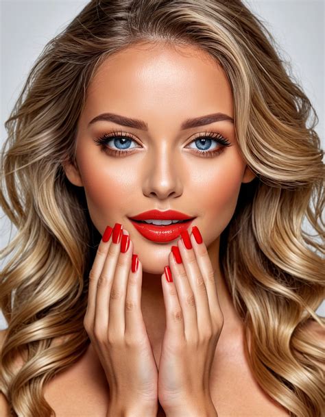 Download Woman Blonde Portrait Royalty Free Stock Illustration Image