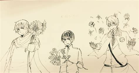 ヘタリア 春待ちサンド ずん、だもちのイラスト Pixiv