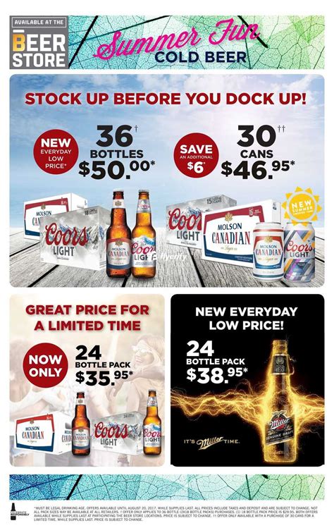 The Beer Store Flyers