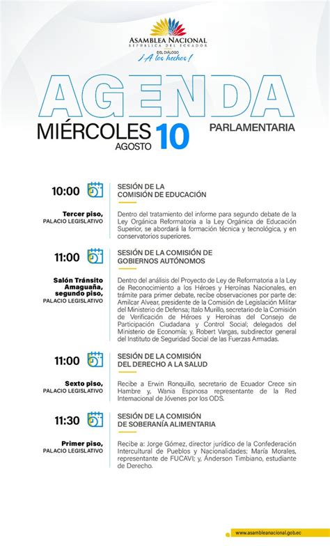 Asamblea Nacional On Twitter Rt Agendaasamblea Compartimos La