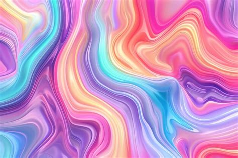 Abstract Backdrop With Curved Wave Pattern Design Generated Premium