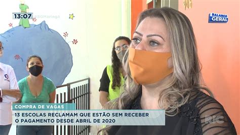 13 escolas reclamam que estão sem receber o pagamento desde abril de