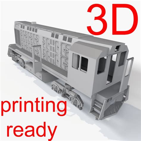 Stl Finder Searching 3d Models For 009 Centercab Diesel Loco Body