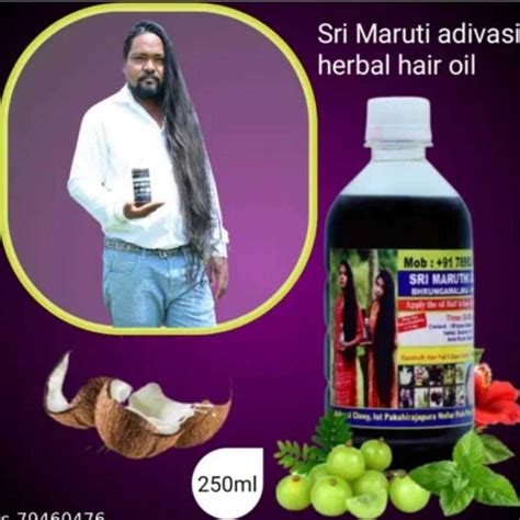 Sri Maruthi Adivasi All Type Of Hair Problem Herbal Growth Hair Oil 250