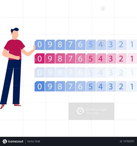 Man Showing Computer Coding Illustration Free Download Business Illustrations Iconscout