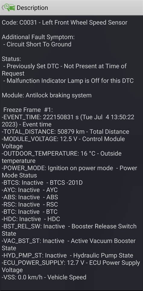 speed sensor error in forscan ford kuga owners club forums