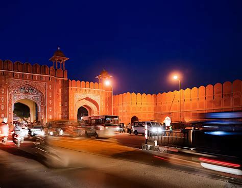 Smart City Street Lighting Jaipur India Tvilight