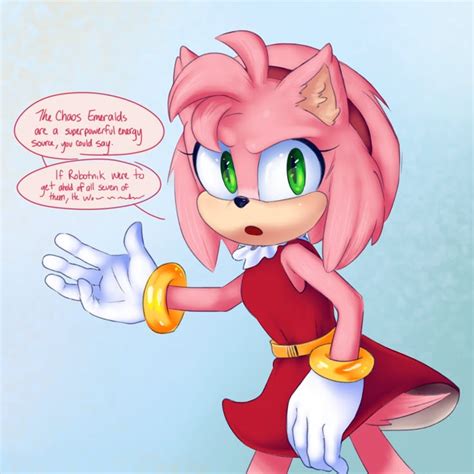 Pin En Amy Rose The Hedgehog